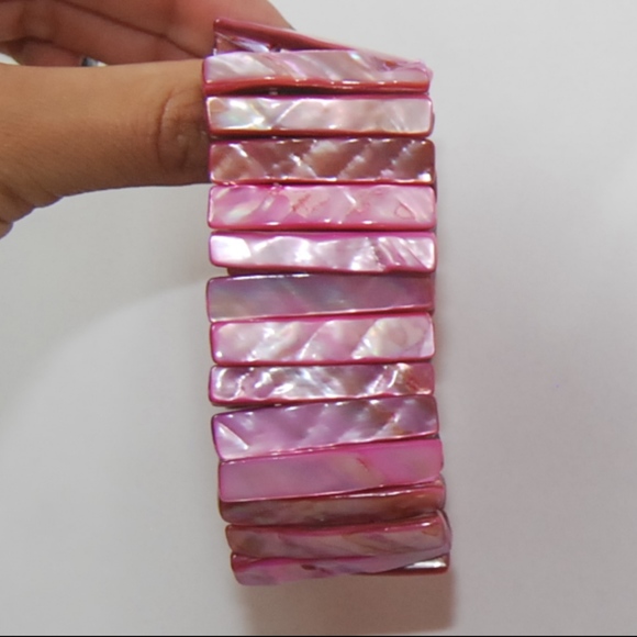 n/a | Jewelry | Pink Abalone Shell Bracelet | Poshmark